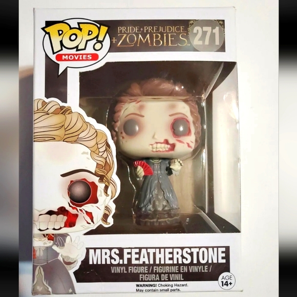 Funko | Accessories | Mrs Featherstone Pride Prejudice Zombie Funko Pop ...